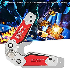 Adjustable Angles(20°-200°) Magnetic Welding Holder Corner Welder Welding Magnet Holder