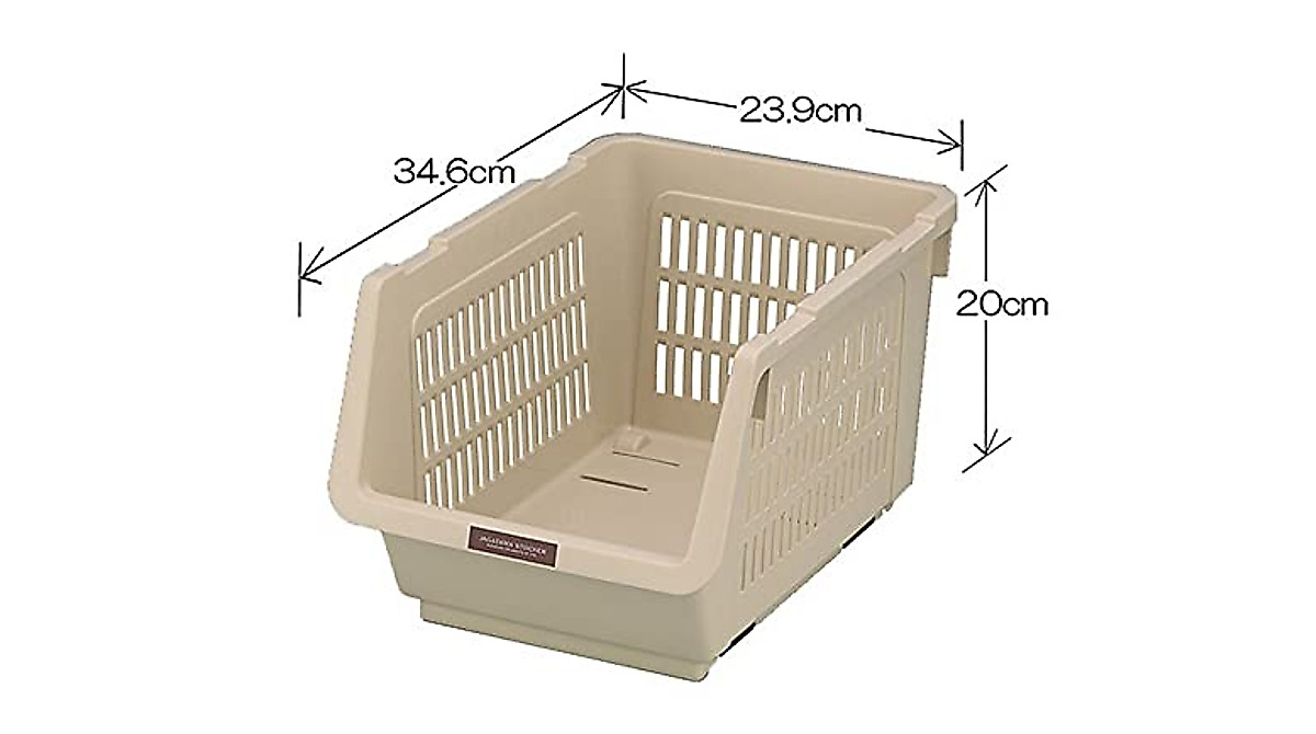 JapanBargain Stackable Kitchen Storage Bin - Organize Now