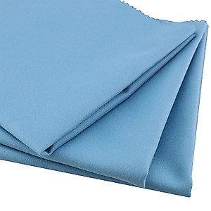 DGBRSM 3pcs Guitar Cleaning Cloth, Violin Cleaning Cloth, Microfiber (11.8" x 11.8" Cloth), Musical Instrument Cleaning Polishing Cloth for Musical Instrument Guitar Violin Piano Clarinet, Blue