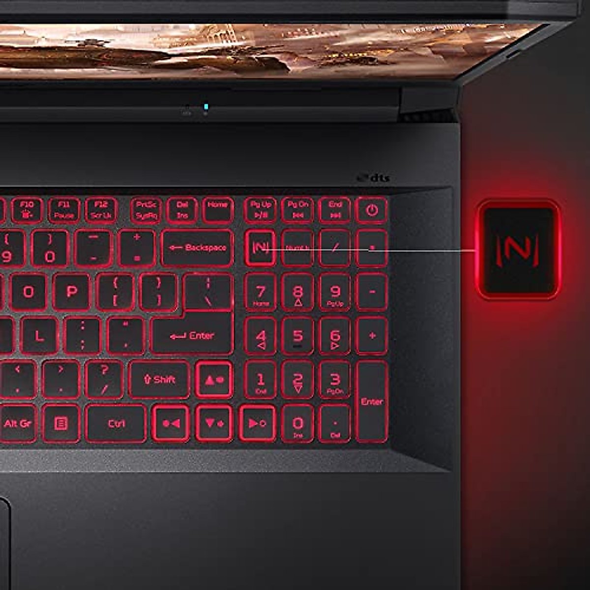 Acer Nitro 5 AN517-41-R7EY Gaming Laptop, AMD Ryzen 5 5600H Hexa-Core Processor | NVIDIA GeForce GTX 1650 | 17.3" FHD IPS Display | 8GB DDR4 | 512GB NVMe SSD | WiFi 6 | Backlit Keyboard