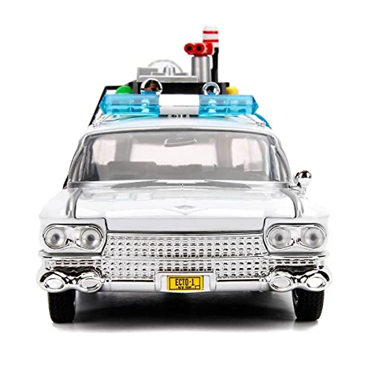 Jada Toys Hollywood Rides: Ghostbusters ECTO-1 White 1: 24 Scale
