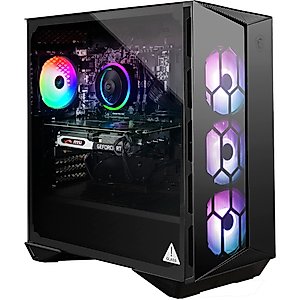 MSI Aegis R (Tower) Gaming Desktop, Intel Core i7-11700, GeForce RTX 3060 Ti, 16GB Memory (Dual-CHL), 1TB SSD, WiFi 6, USB Type-C, VR-Ready, Windows 10 Home Adv. (11TG-244US)