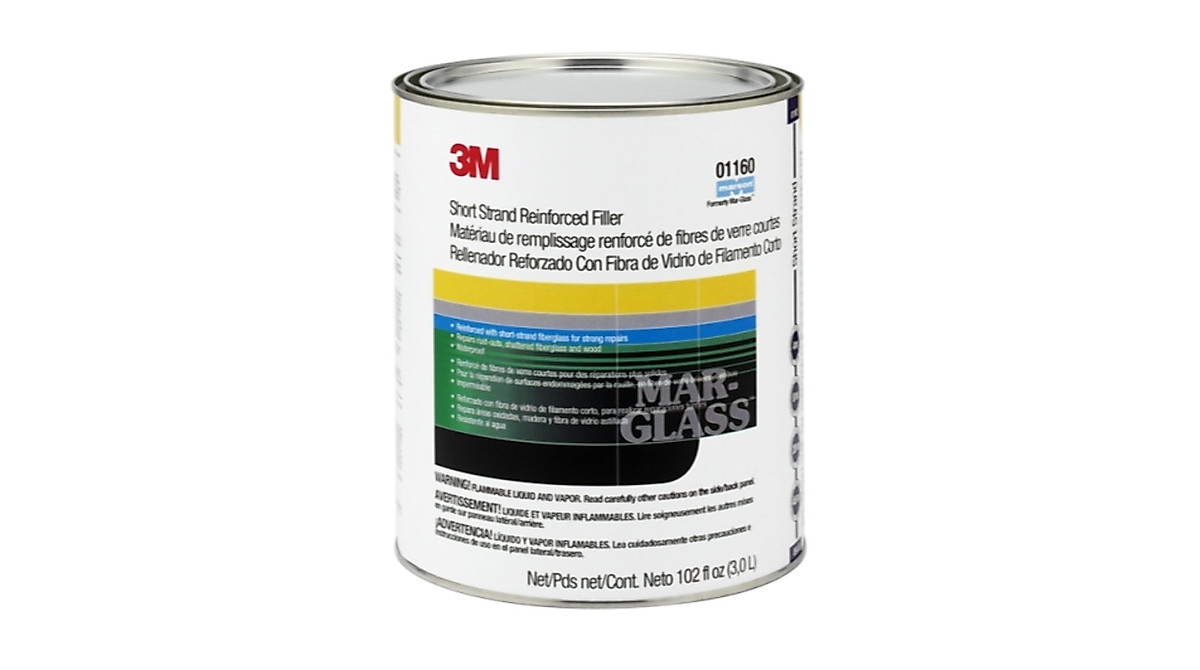 Bondo Marson Mar-Glass - Heavy-Duty Fiberglass Filler for Auto & Marine ...