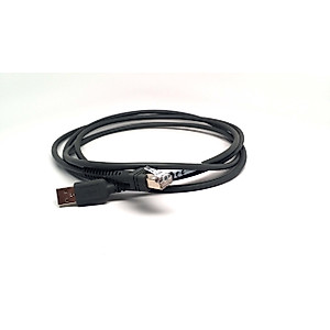 Zebra Symbol DS9208 Series Handsfree Standard Range Scanner Kit with Shielded USB Cable (DS9208-SR4NNU21Z), Black