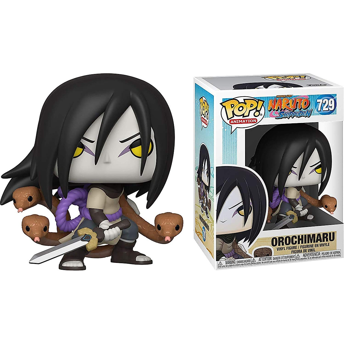 Naruto Shippuden - Orochimaru Funko Pop! Vinyl Figure (Bundled with Compatible Pop Box Protector Case)
