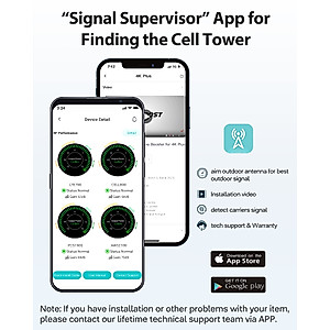 HiBoost Cell Phone Booster for Verizon, AT&T, and T Mobile-Cell Signal Booster for Home Cover Up to 4000 sq ft, Boost 4G 5G LTE on Brand 2/4/5/12/13/17, All U.S. Carriers and FCC Approved