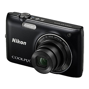 Nikon COOLPIX S4100 14 MP Digital Camera with 5x NIKKOR Wide-Angle Optical Zoom Lens and 3-Inch Touch-Panel LCD (Black)