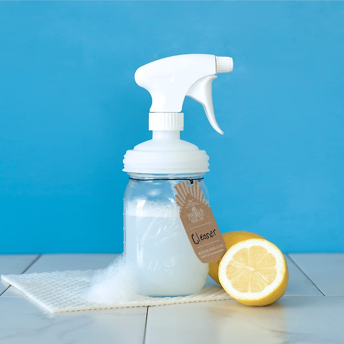 reCAP® Mason Jars Sprayer, Regular, Natural - 2 Pack