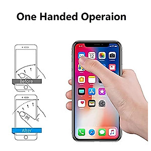 anzyzz Cell Phone Ring Holder Stand, Transparent Phone Ring Holder Finger Kickstand 360° Rotation Phone Ring Finger Grip Compatible with All Smartphones(Silver&Rose Gold Diamond)