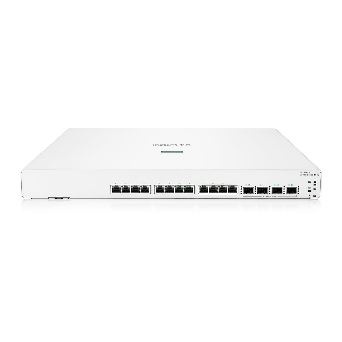 Aruba Instant On 1960 12-Port 10Gb Aggregator Smart Switch - 12x10GBase-T | 4X SFP+ (JL805A#ABB)
