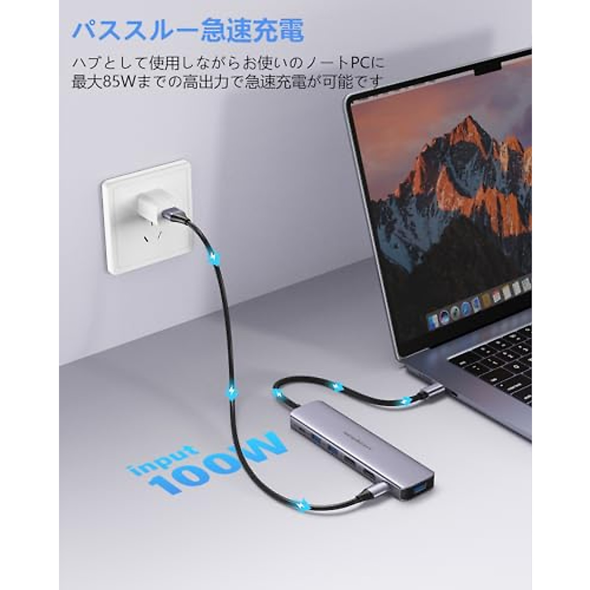 USB C Docking Station Dual HDMI Monitor, Newmight 7 in 1 USB C to Dual HDMI Adapter with 3 USB 3.0, PD 100W Charging, USB C 3.0, USB C Hub Multiport Adapter for Dell, HP, MacBook, iPhone 15 Series