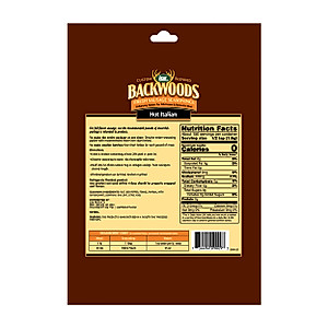 LEM Products Backwoods Hot Italian Fresh Sausage Seasoning, Ideal for Wild Game and Domestic Meat, Seasons Up to 25 Pounds of Meat, 8.3 Ounce Packet