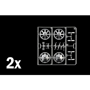 Italeri IT4710 4710 Bugatti Type 35B, 1/12 Scale, Plastic Kit, Modeling