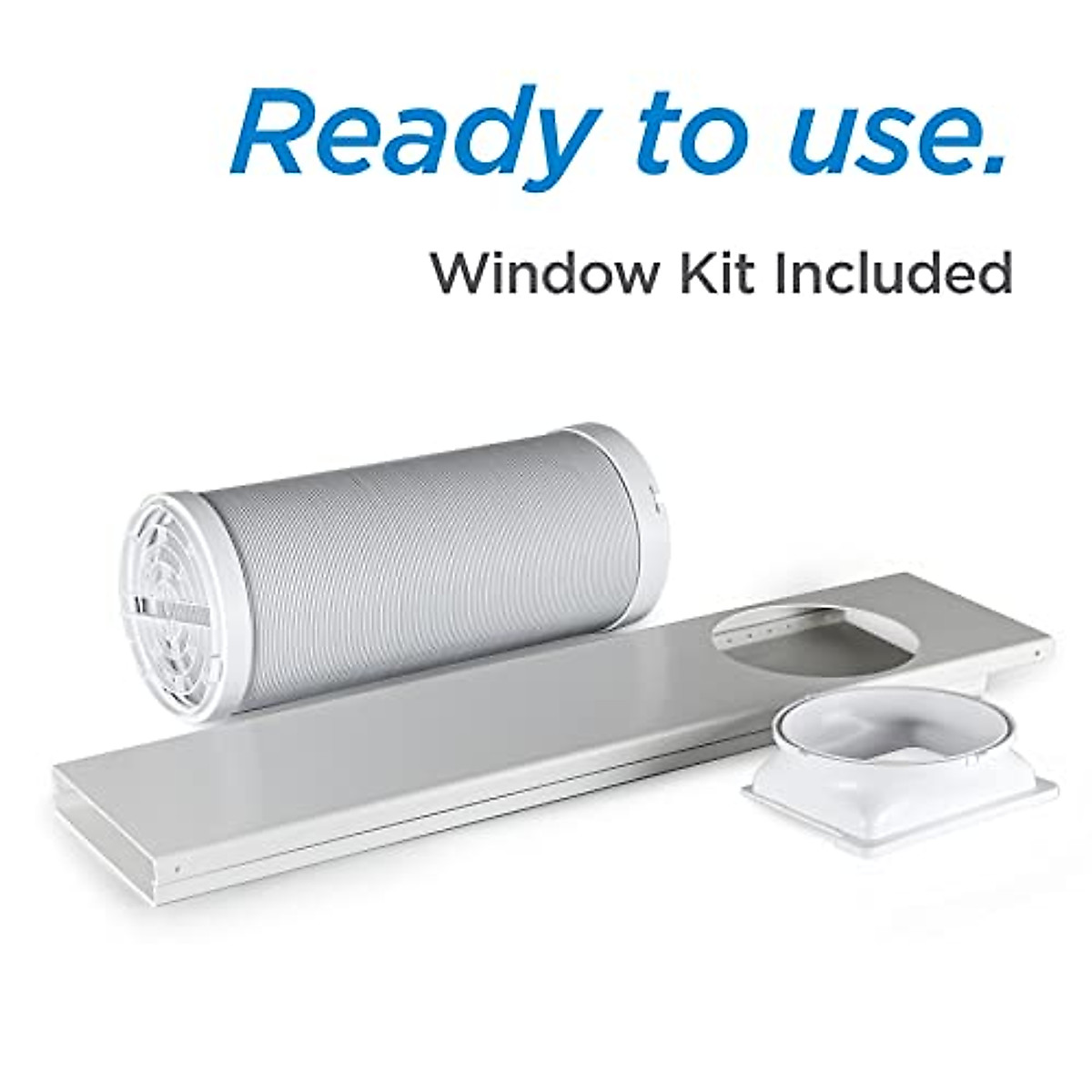 BLACK+DECKER Air Conditioner, 14,000 BTU Air Conditioner Portable for Room up to 700 Sq. Ft., 3-in-1 AC Unit, Dehumidifier, & Fan, Portable AC with Installation Kit & Remote Control