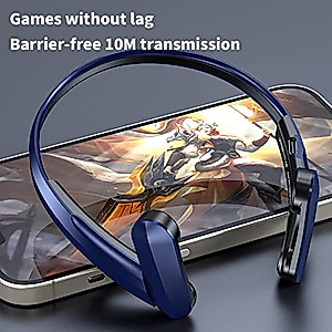 OCUhome Bone Conduction Wireless Headphones, Sports Headset Bone Conduction Bluetooth 5.0 Headphones, Ipx5 Waterproof Headset for Running, Cycling, Walking, Workout, Gym Atrovirens