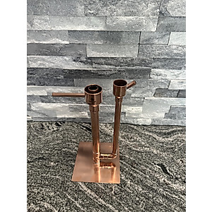 CoProof Copper Proofing Parrot for Distilling, Brewing Beer, Moonshine, Tequila 100% Lead Free for Use with Alcometer Proof Hydrometer Polished