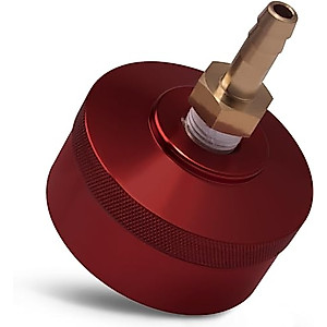 Upgrade Extended Run Fuel Gas Cap for Honda EU1000i EU2000i EU3000i Handi Champion 2000W Westinghouse 2200W WH2200iXLT Generators, Fuel Gas Cap with Brass Hose Red