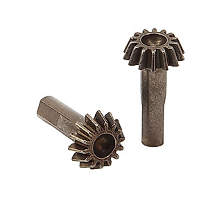 2pcs RC Bevel Gear, Iron Bevel Gear RC Car Parts for WLtoys 1/10 104001 RC Car Crawler