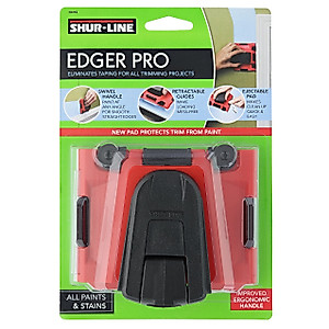 Shur-Line 2006561 Paint Edger Pro with Two Pack of 2001044 Painter’s Pad Refills