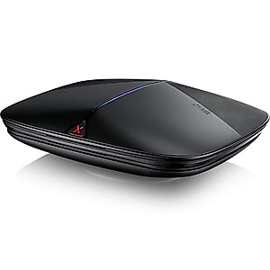 Zyxel Armor G5 12-Stream Multi-Gigabit WiFi 6 Router - AX6000 Wireless Speed. Large Home Coverage. 1 x 2.5 Gbps WAN Port, 1x 10 Gbps LAN Port, 4 x Gigabit Ethernet Ports. OpenVPN and WPA3 [NBG7815]