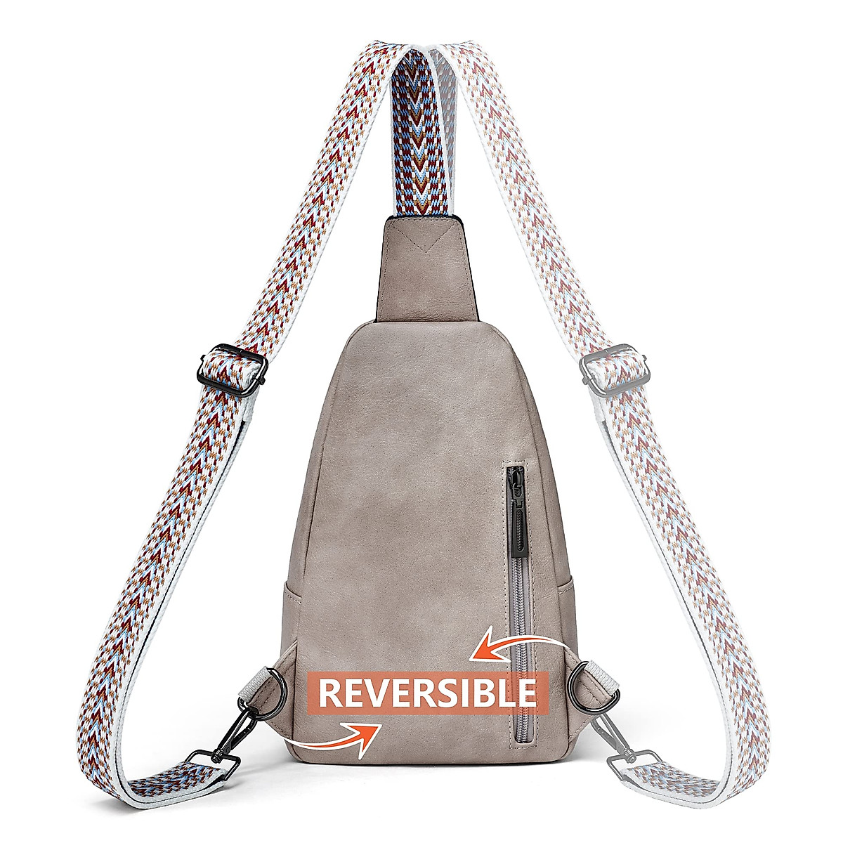 Mroede Sling Bag Crossbody Bags for Women, Fanny Packs for Women Chest Bag for Work Shopping