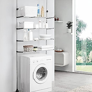 DAHOOMII Over The Toilet Storage Shelf Laundry Room Organizer Rack 0777-26 0