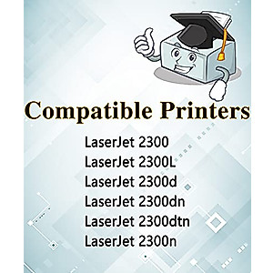 MM MUCH & MORE Compatible Toner Cartridge Replacement for Q2610A 10A 2610A for Laserjet 2300L 2300N 2300D 2300 2300DN 2300DTN Printers (1-Pack, Black)