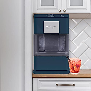 FRIGIDAIRE Gallery EFIC255 Countertop Crunchy Chewable Nugget Ice Maker, 44lbs per Day, Auto Self Cleaning, 2.0 Gen, Navy