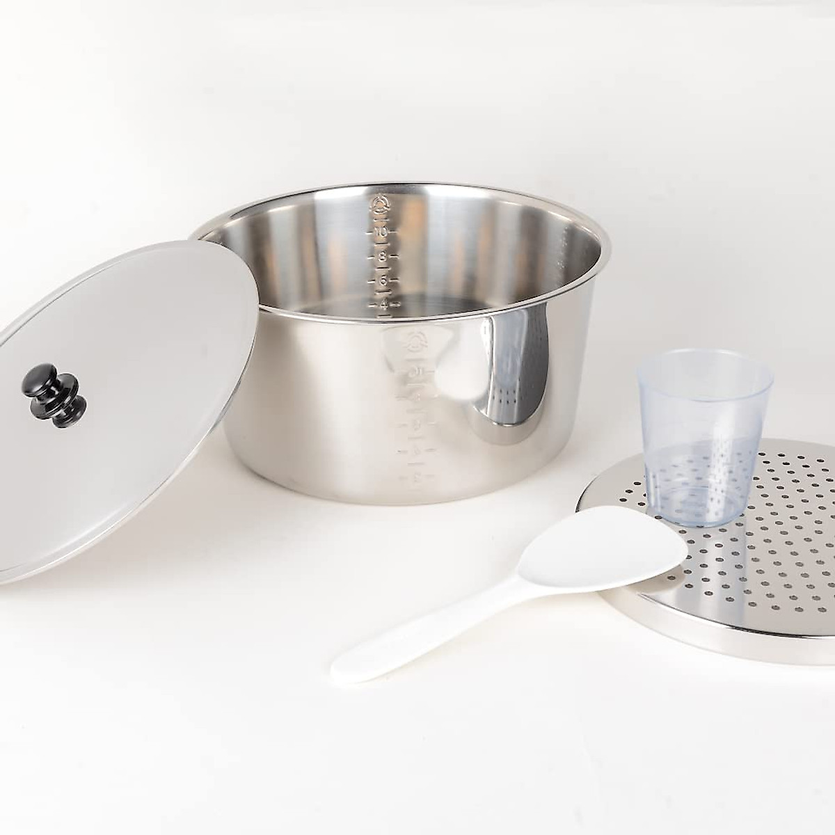 Tatung - TAC-11QM -11 Cup Multi-Functional Stainless Steel Rice Cooker (White)