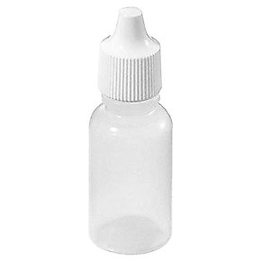 LASSUM 10PCS 15ml Empty Plastic Dropper Bottle Squeezable Eye Liquid Dropper Bottles Small Dropper