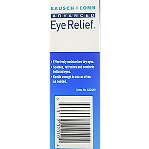 Bausch & Lomb Advanced Eye Relief Rejuvenation Lubricant Eye Drops, 1-Ounce (Pack of 3 (1 fl oz ea))