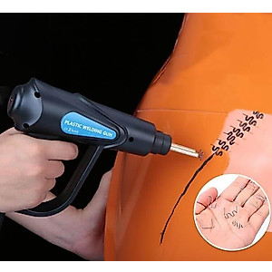 1400PCS Plastic Welding Kit, Plastic Welder Staples, with Storage Box, Plastic Welding Staples, 6 Different Shapes Plastic Welder Kit, Stainless Steel Pre-Cut Plastic Welder Plastic Repair Kit