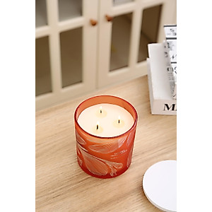 Pineapple Tropical Breeze 3 Wick Candle Large - Highly Scented Candle for Home 14.5 oz - Soy Candle - Home Fragrance Candles - Aromatherapy Relaxing Candle - Pineapple Paradise Candle for Men & Women