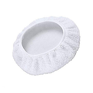 KingBra Car Polisher Pad Bonnet (7 to 8 Inch), 5Pcs Wool Polishing Bonnet Orbital Buffing Pad Cover Waxer Bonnet for Car Polisher