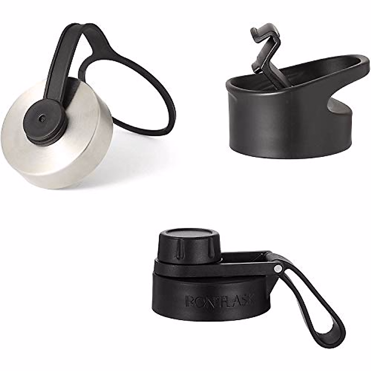 IRON °FLASK Sports Water Bottle - 32 Oz, 3 Lids (Spout Lid), Leak Proof, Vacuum Insulated Stainless Steel, Double Walled, Thermo Mug, Metal Canteen