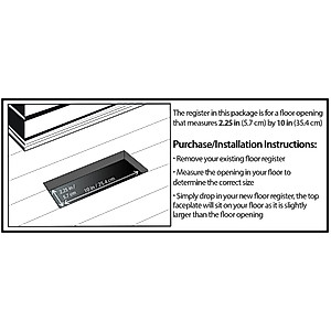 Decor Grates SPH210-NKL 2 10-Inch Scroll Floor Register, 2x10, Brushed Nickel Finish