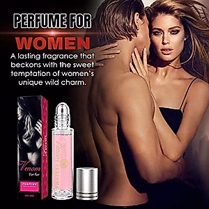 Pheral Phero Perfume, Pheral Roll-On Phero Perfume, Venom Pheromone Perfume for Women, Roll on Pheromone Oil for Women to Attract Men (10ml)