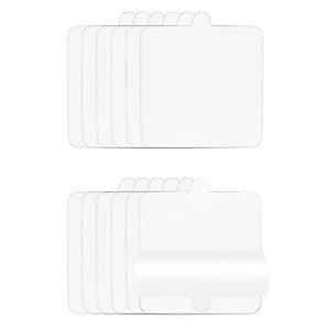 12 Pack Flea Trap Refill Discs 6" Replacement Glue Boards for Terro T230 T231 Square Flea Bed Bug Traps for Inside Your Home, Sticky Pads for Fleas, Bugs, Flies, Mosquitos, etc
