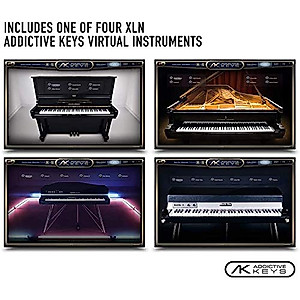 Focusrite Scarlett Solo Studio 3rd Gen USB Audio Interface and Recording Bundle with Monitors (Pair), Microphone Stand, 8mm TS Cable (2-Pack), and Pop Filter (5 Items)