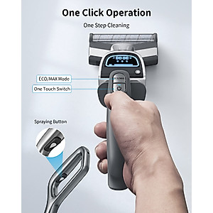 Stealth All in One Cleaner and Mop Shop Wet Dry Vacuums, Hard Floors and Area Rug, Gray