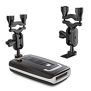 SDSACZMU Radar Detector Mount,Rearview Mirror Stem Radar Detector Mount,for Escort Max, Max2, MAX360 Radar (Not Compatible with MAX360C & MAX3, Not Applicable to Radar Mount with Magnetic Connection)