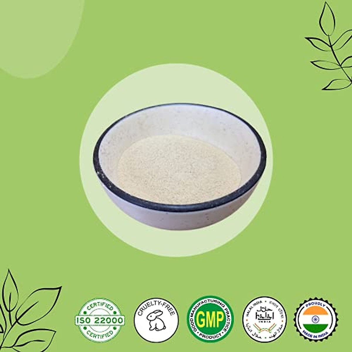 Miswak (Siwak) Powder by mi Nature | salvarado persica| 227g(8 oz) (0.5 lb) | 100% Only Miswak (siwak) Powder | Dental Care | Natural Toothpaste | Whitening Teeth | Oral Care