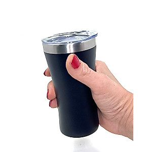 The Sipper Set of 2 Black, The Original Tequila tumbler. 5 oz Insulated Stainless Steel Keeps Your Tequila at the Perfect Temperature. Shot Glass, Tequila Gift, Gift for women, Gift for men