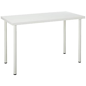 IKEA Linnmon Desk with Adils Multi Purpose 47 1/4x23 5/8 Table, Top and White Legs