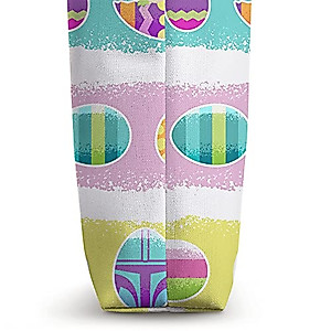 Star Wars The Mandalorian The Child Pastel Easter Eggs Tote Bag