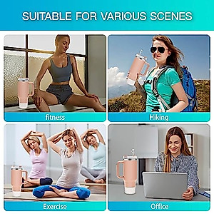 8pcs Silicone Spill Proof Stopper Set,Compatible with Stanley Cup 2.0 40oz/30oz,Compatible with Tumbler Accessories, 2 Straw Cover Cap,2 Square Spill Stopper,2 Round Leak Stopper,2 Bumper Boot