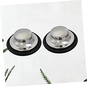 Zerodeko 6 Pcs Bathtub Drain Plug Bathtub Stopper Tub Drain Stopper Bath Tub Plug Garbage Disposal Plug Sink Stopper Kitchen Sink Plug Sealing Water Cover Stainless Steel