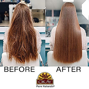 OKAY | Honey Leave-In Deep Conditioner | For All Hair Types & Textures | Hydrate, Smooth & Strengthen | With Shea Butter, Almond & Avocado | Free of Parabens, Silicones, Sulfates | 8 oz