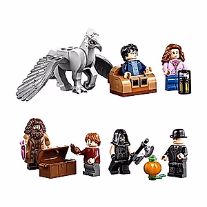 LEGO Harry Potter Hagrid's Hut: Buckbeak's Rescue 75947 Toy Hut Building Set from The Prisoner of Azkaban Features Buckbeak The Hippogriff Figure (496 Pieces)