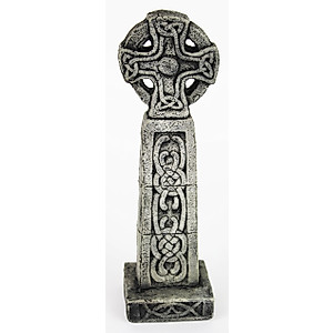 Celtic Cross Sculpture Home and Garden Statues European Concrete Statuary